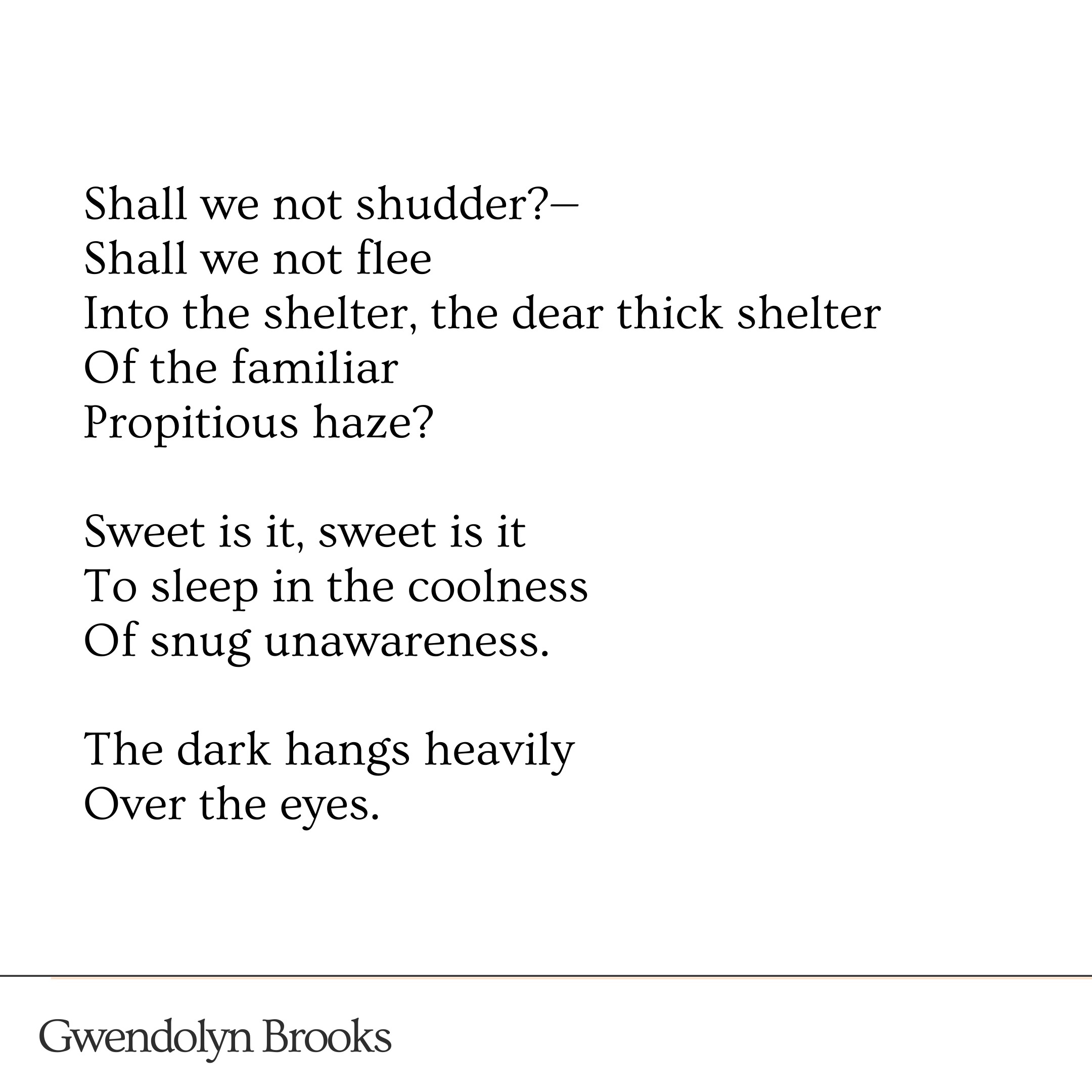 Review: Selected Poems by Gwendolyn Brooks – The Bookish Bird